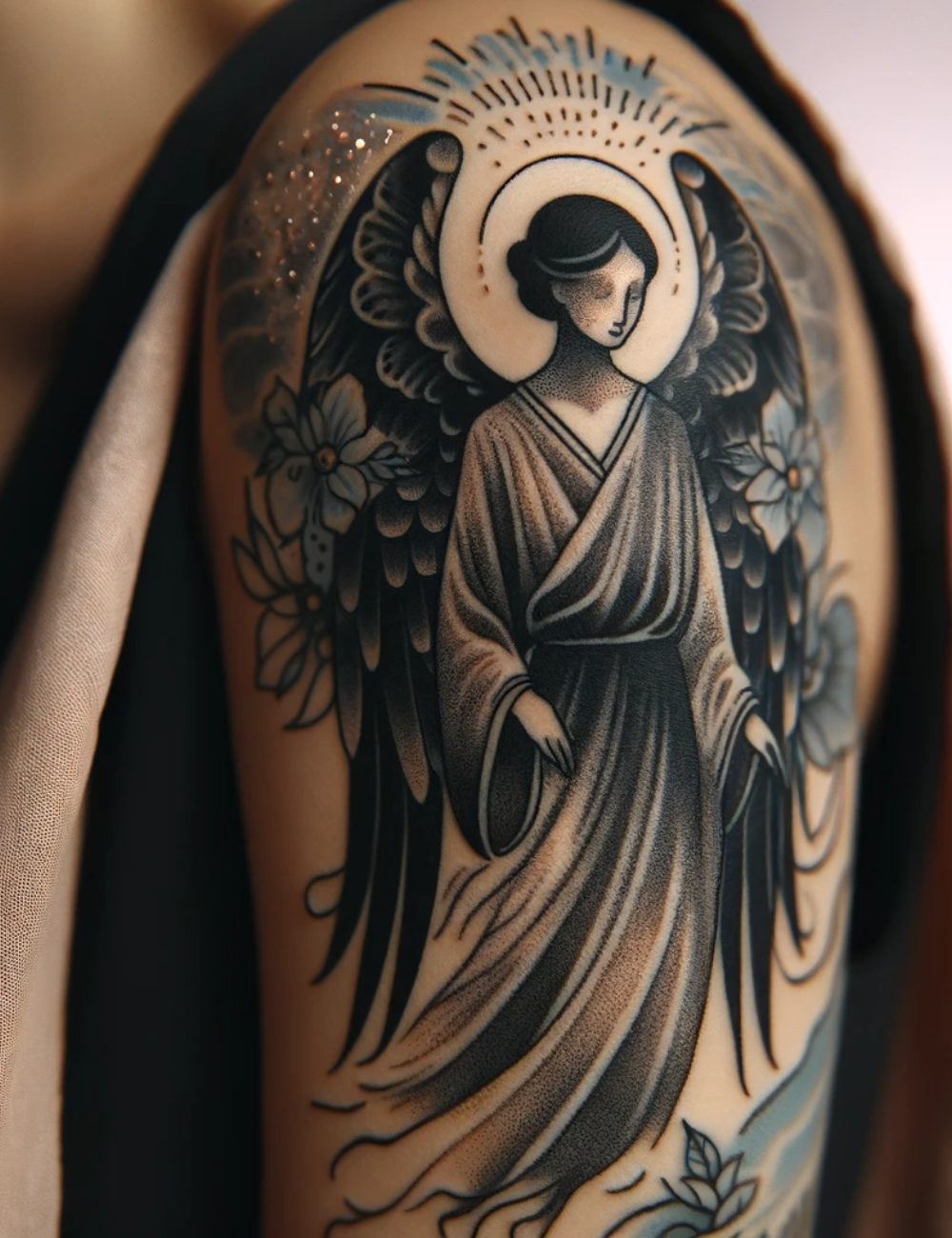 39 Heavenly Angel Tattoo Inspiration: Wings of Ink