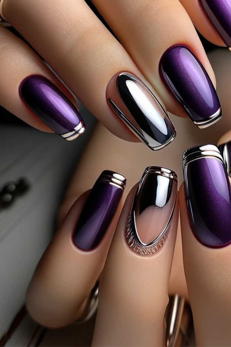 43 Chrome Nails To Indulge In The Shimmer