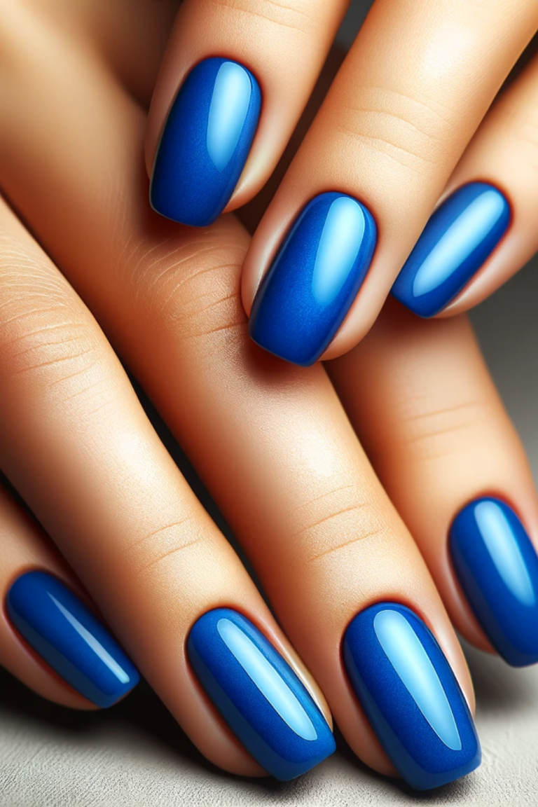 23 Cool, Classy & Bold: Blue Nail Ideas for Every Season