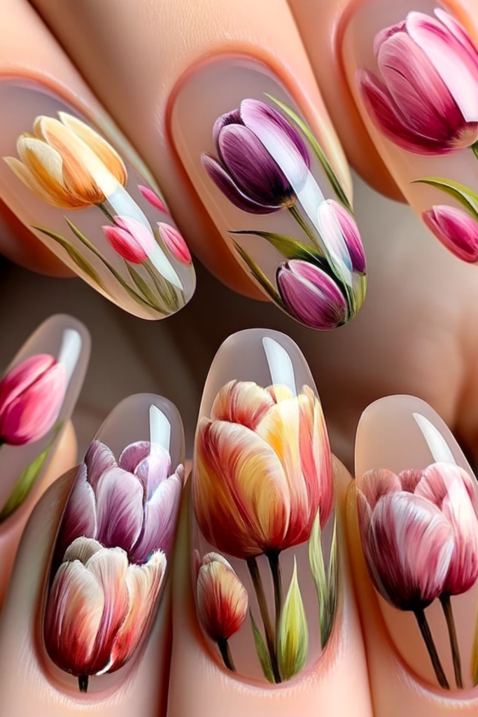 39 Flower Nails That Are Absolutely Blooming