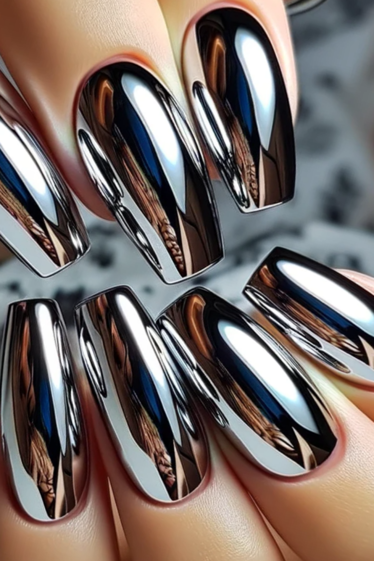 43 Chrome Nails To Indulge In The Shimmer