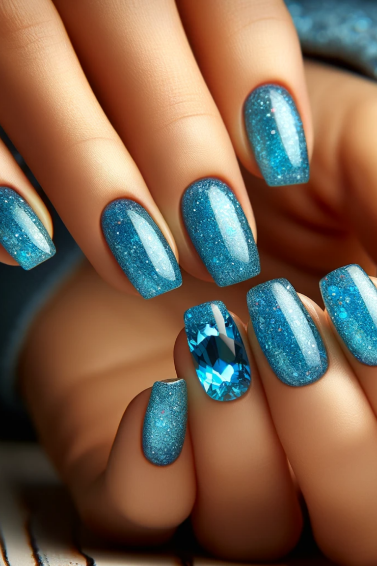 23 Cool, Classy & Bold: Blue Nail Ideas for Every Season