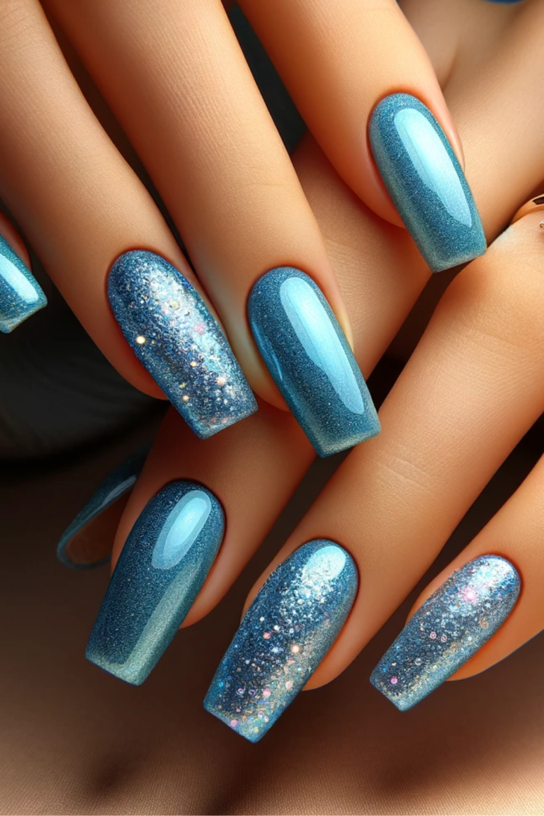 23 Cool, Classy & Bold: Blue Nail Ideas for Every Season