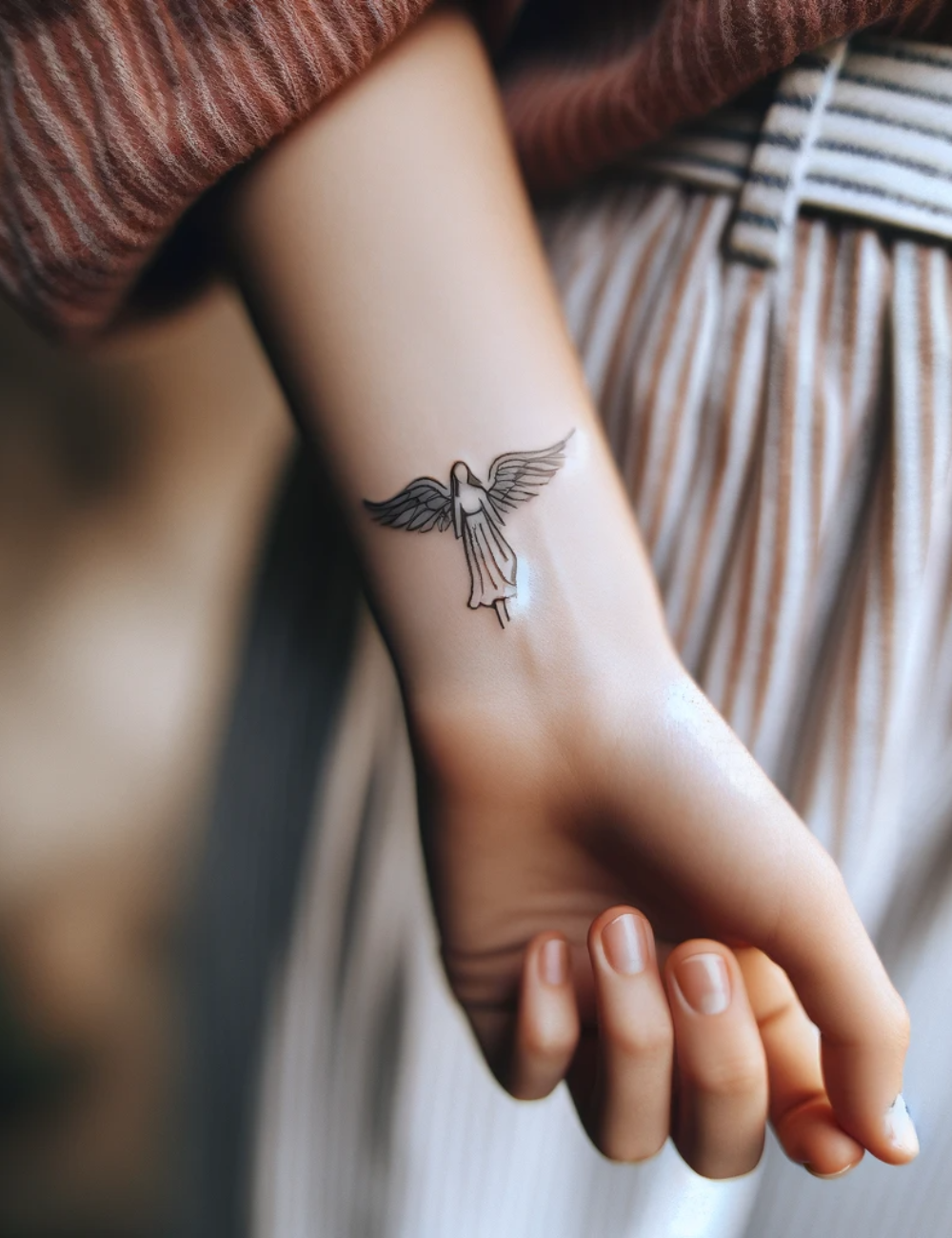 39 Heavenly Angel Tattoo Inspiration: Wings of Ink
