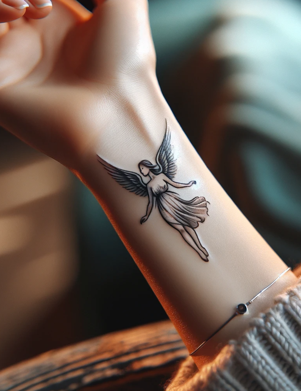 39 Heavenly Angel Tattoo Inspiration: Wings of Ink