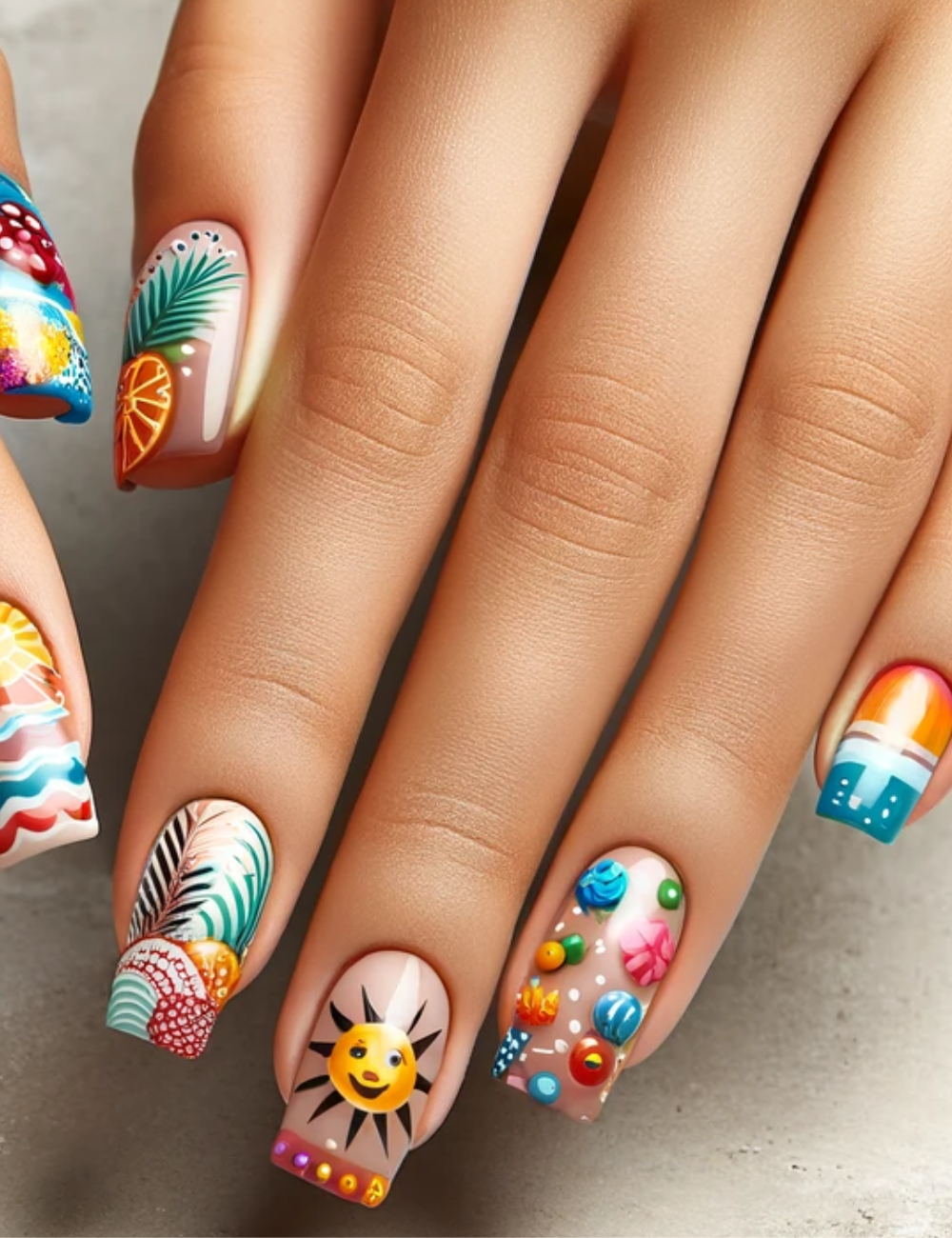 43 Best And Most Trendy Vacation Nails