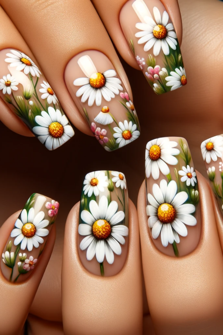 39 Flower Nails That Are Absolutely Blooming