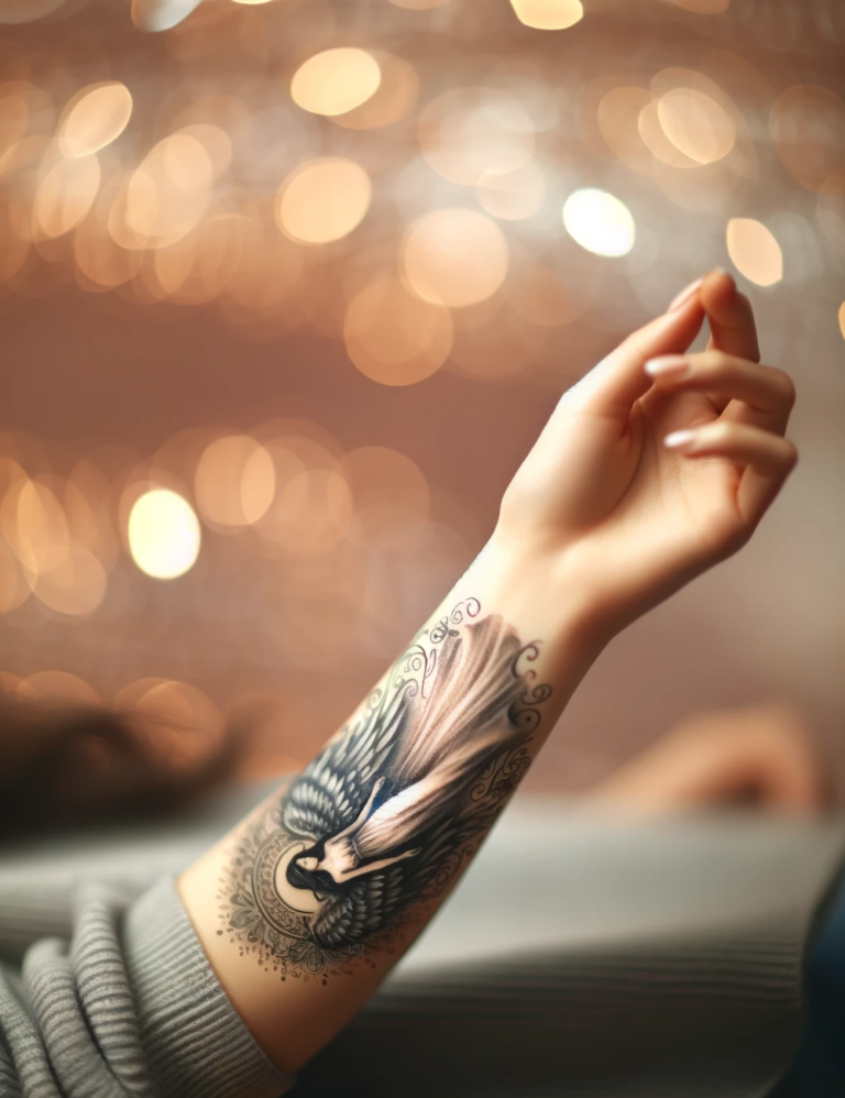 39 Heavenly Angel Tattoo Inspiration: Wings of Ink