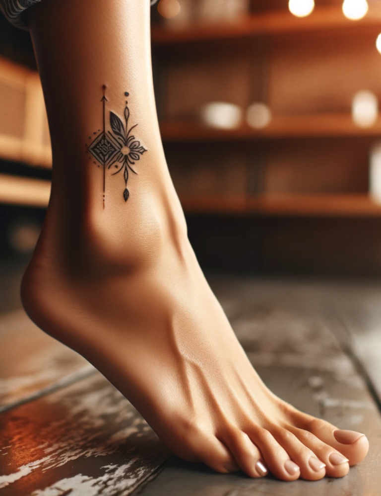 53 Ankle Tattoos: Tiny Canvases, Big Statements