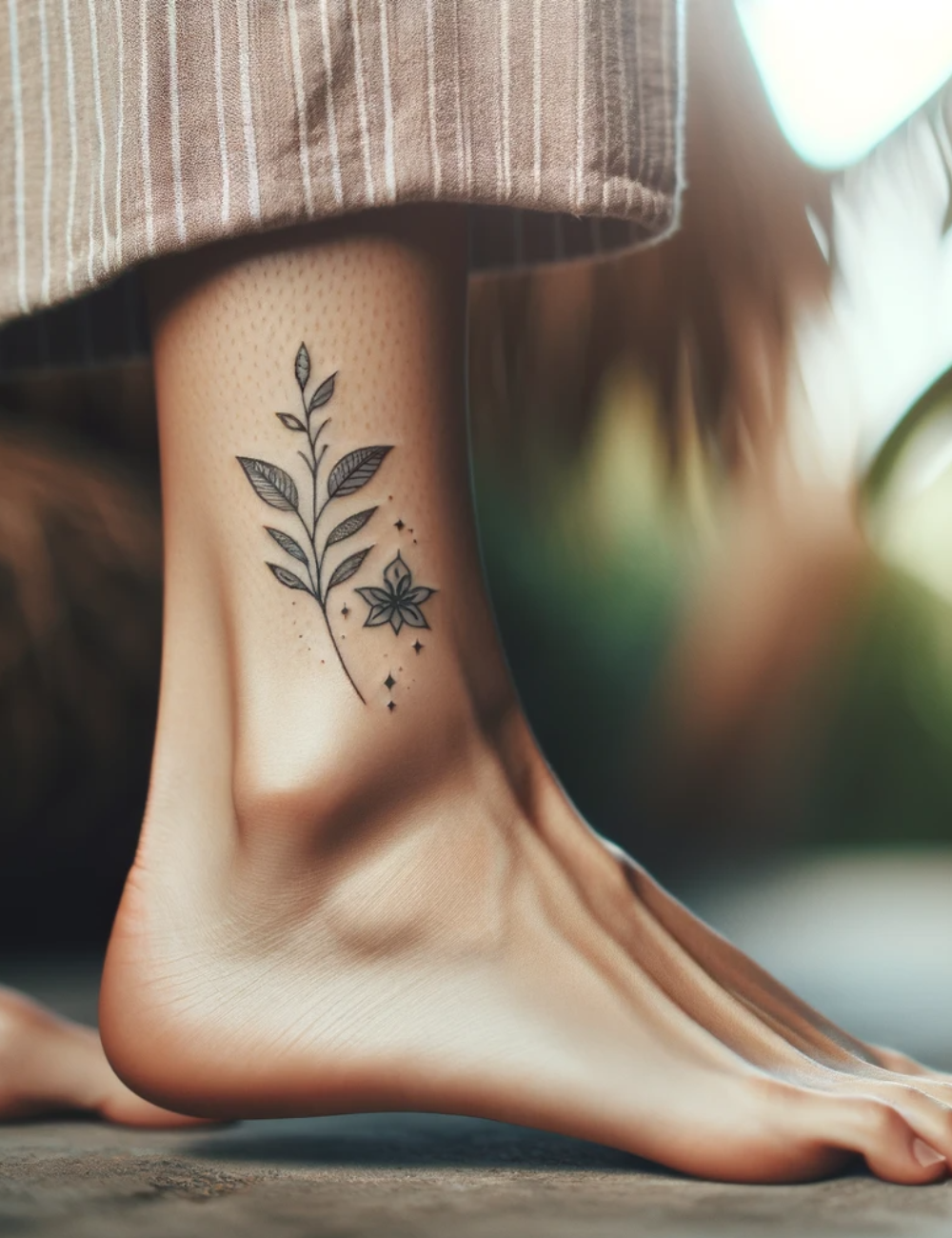 53 Ankle Tattoos: Tiny Canvases, Big Statements