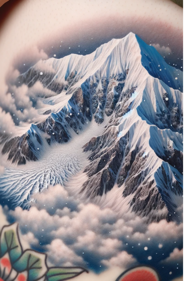 Christmas Tattoos That'll Have You Making Snow Angels