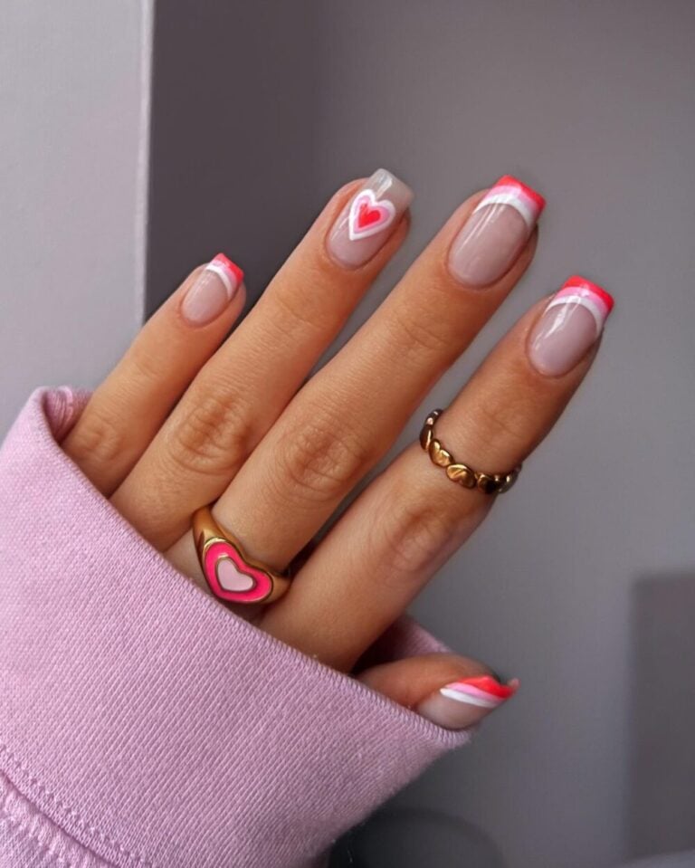 39 Heart Nails That Will Make Your Heart Throb