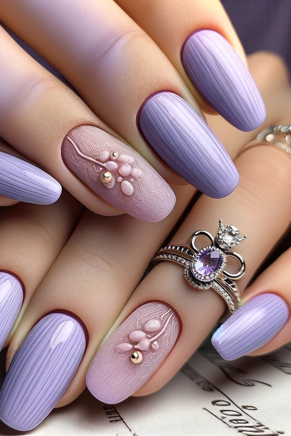 39+ Purple Nails That We'll Make A Grape Show