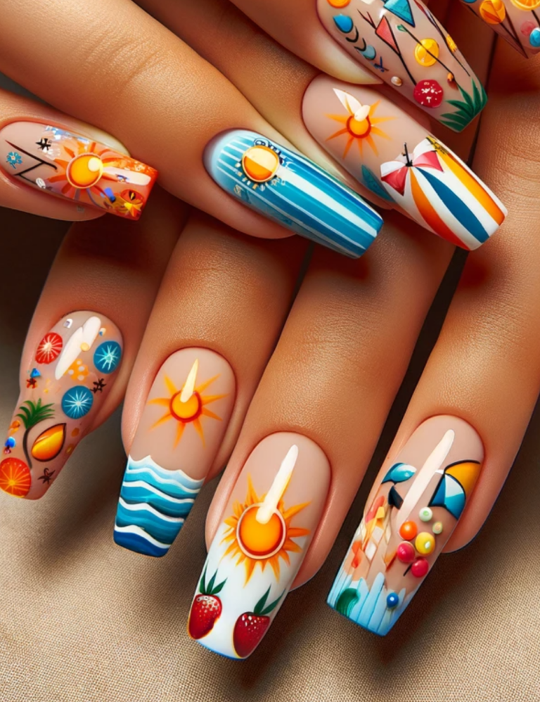 43 Best And Most Trendy Vacation Nails