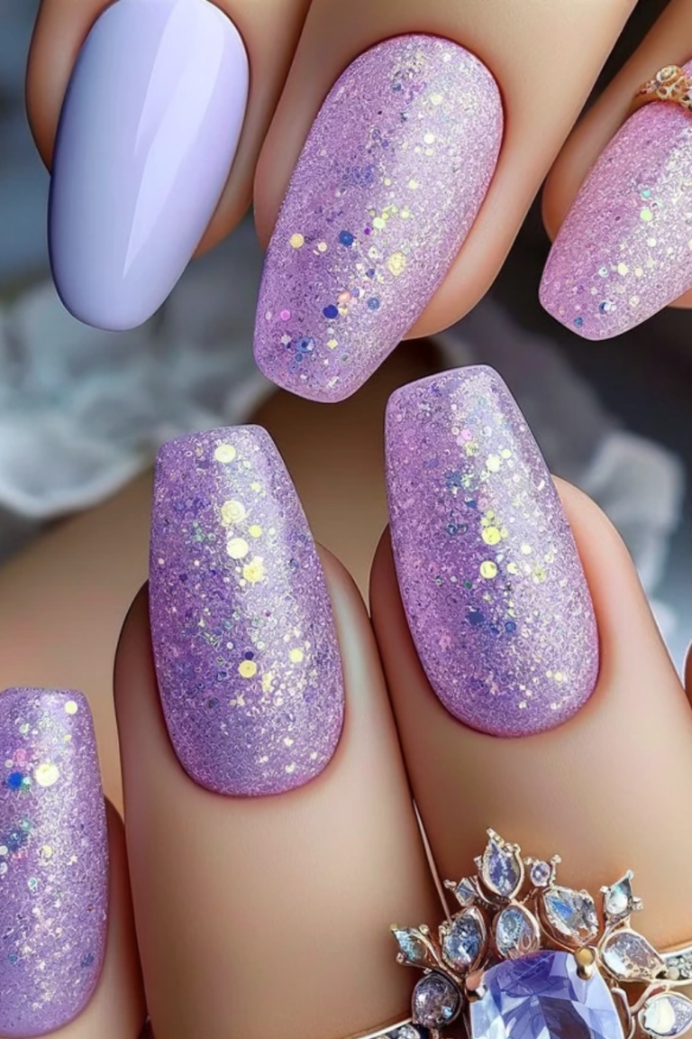 39+ Purple Nails That We'll Make A Grape Show