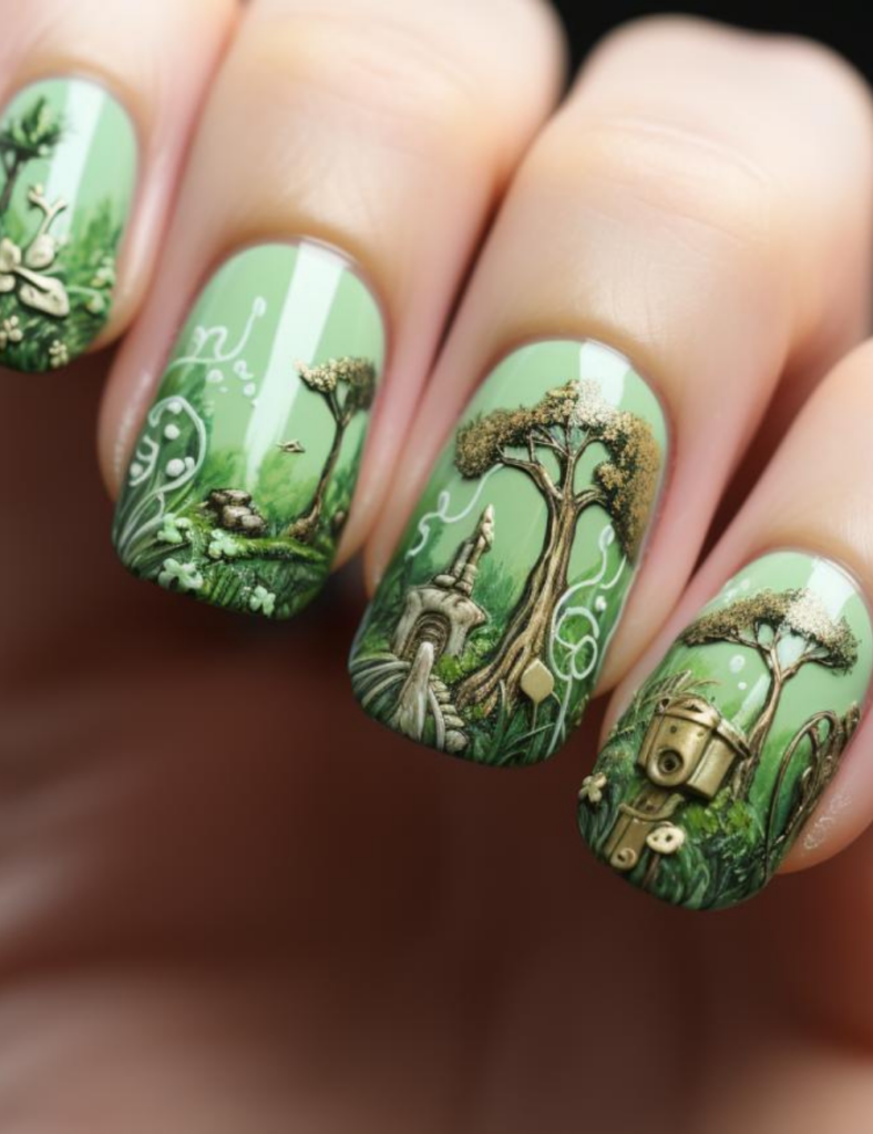 March into Spring with Mesmerizing March Nails: 57 Trends for March