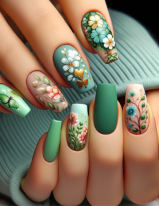 March into Spring with Mesmerizing March Nails: 57 Trends for March