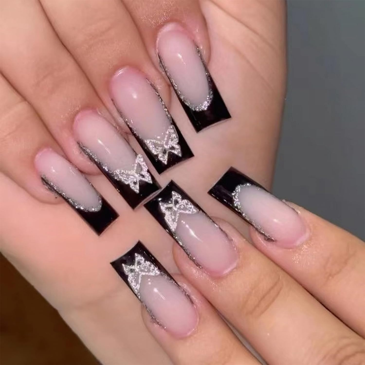 39 Stunning Black French Tip Nails You Have To Try