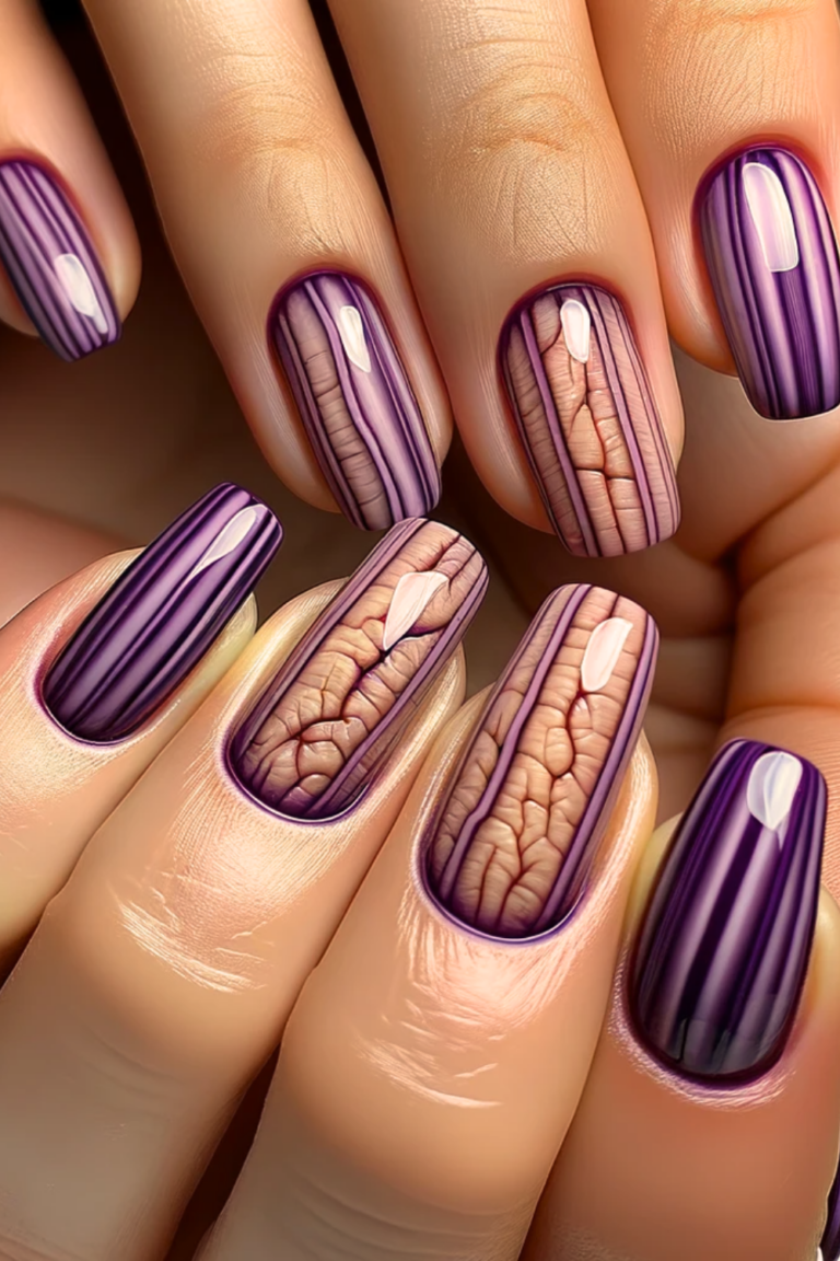 39+ Purple Nails That We'll Make A Grape Show