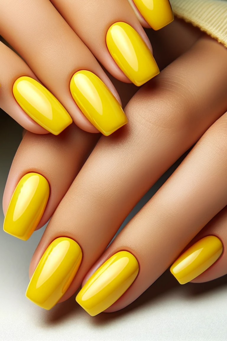 37 Yellow Nails Bringing A Ray Of Sunshine