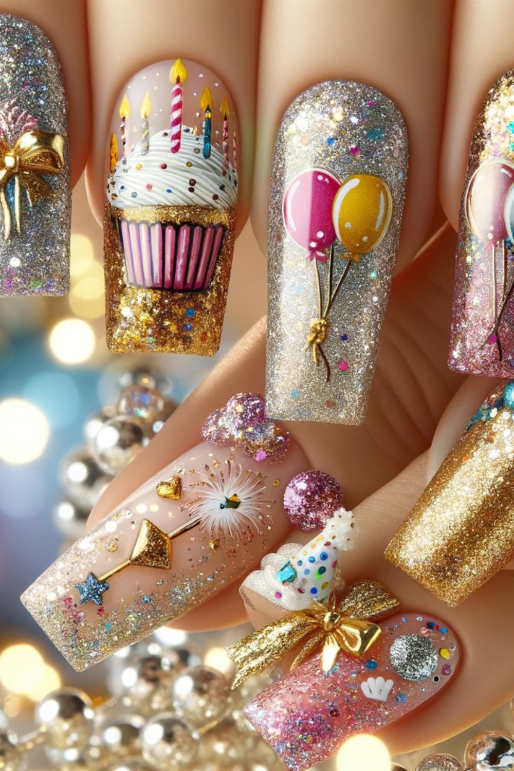 33 Birthday Nails to Celebrate Your Special Day
