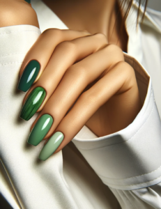 53 Stunning Emerald Green Nails