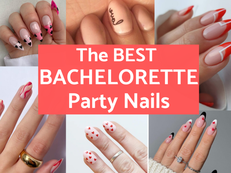 53 Bachelorette Party Nails | Five Senses of Living