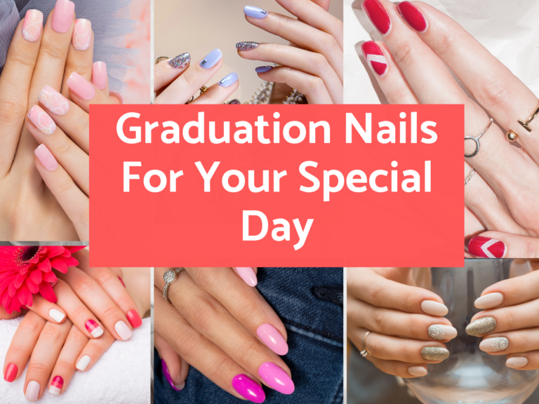 Polished to Perfection: 40 Graduation Nails that Will Make Your Cap and ...