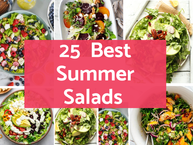 25 Summer Salads to Beat the Heat: Perfect For Small Kitchen Living