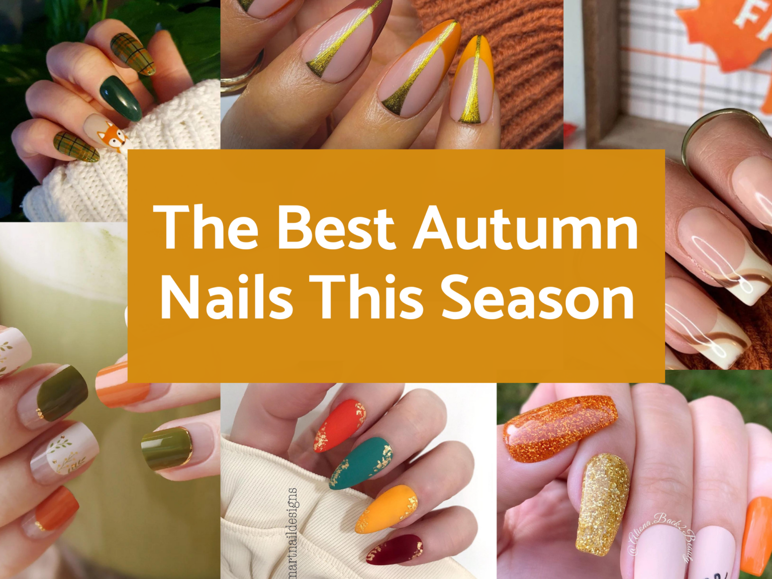 37 Autumn Nails: Unleashing the Magic of Fall