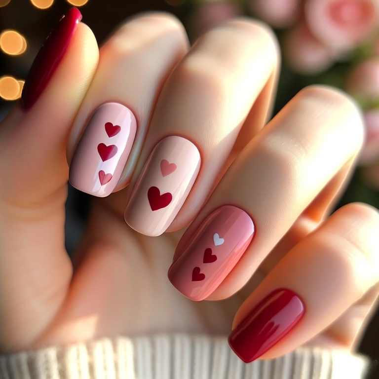 39 Heart Nails That Will Make Your Heart Throb