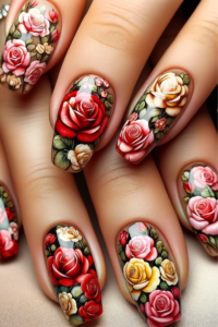 39 Flower Nails That Are Absolutely Blooming