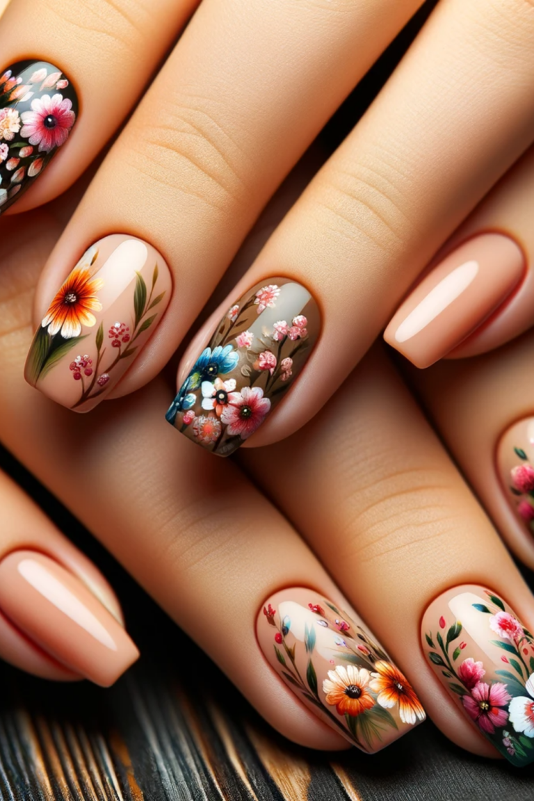 39 Flower Nails That Are Absolutely Blooming