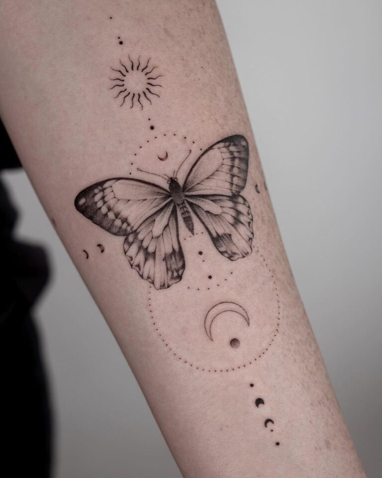 33 Butterfly Tattoos That'll Have You Fluttering To See Them