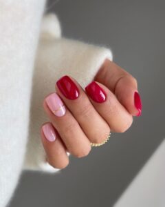 37 Red Nails That Are Fire Engine Hot