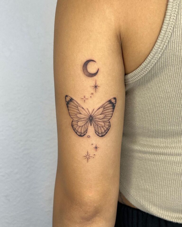 33 Butterfly Tattoos That'll Have You Fluttering To See Them