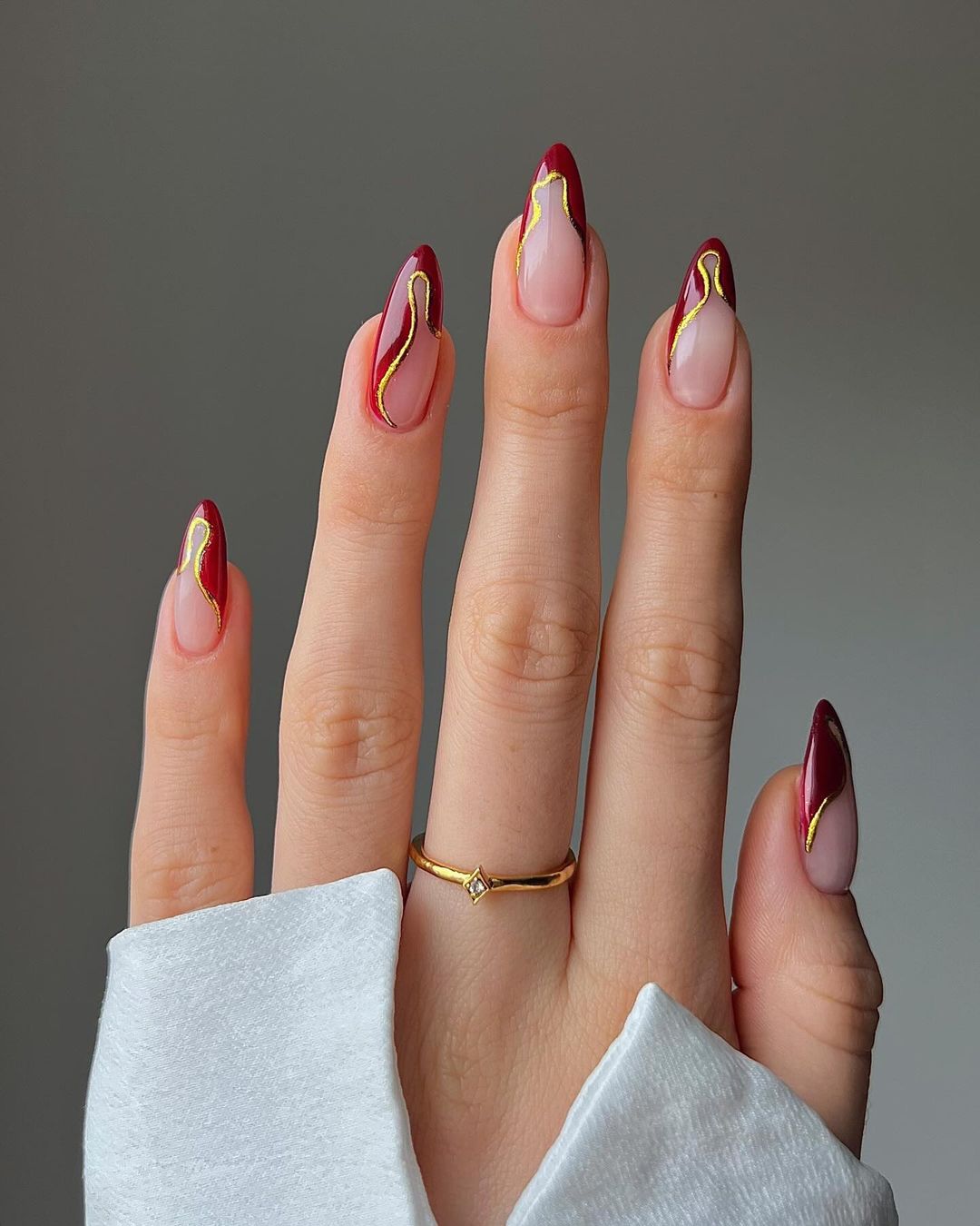 37 Red Nails That Are Fire Engine Hot