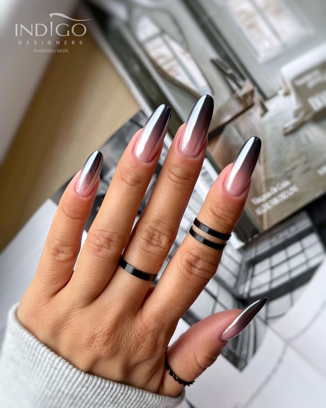 43 Chrome Nails To Indulge In The Shimmer